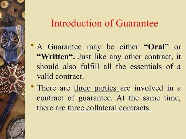Contract of Guarantee - BL.Unit III.pptx