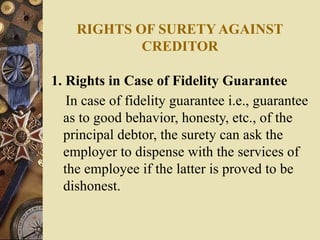 Contract of Guarantee and Surety - BL.Unit III.pptx