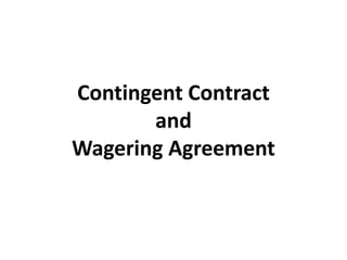 Contract of guarentee and indemnity | PPTX