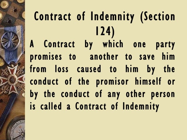 Contract of Indemnity and Guarantee | PPT | Life Insurance | Insurance