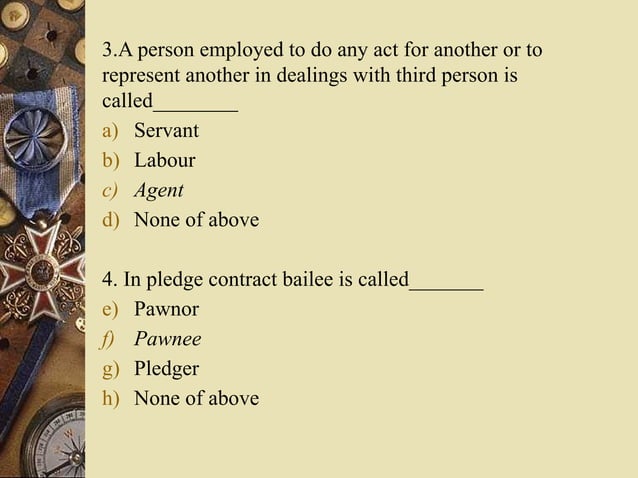 Contract of Pledge in Indian contract act- BL.Unit III.pptx