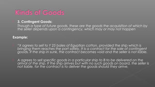 Contract of sale of goods | PPT