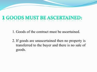 Contract of sales | PPT