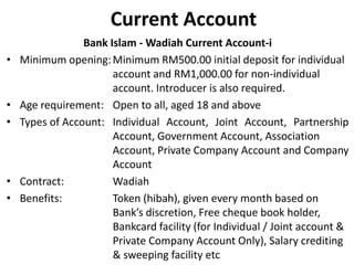 Contract of Wadiah and its Application in Islamic Banking | PPTX
