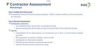 Contractor Assessment - Reunión de Inicio - TECH formato actualizado.pptx