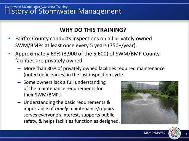 Contractor Awareness Training Stormwater Facilities Introduction 2016 | PPT