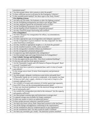 Contractor camp inspection check list rev 9 12 16.00hr