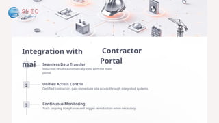 Contractor Induction Made Easy with Online Induction Software | PPT