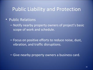 Contractor liability | PPT