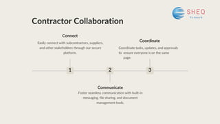 Comprehensive Contractor Management Portal for Contractors | PPTX