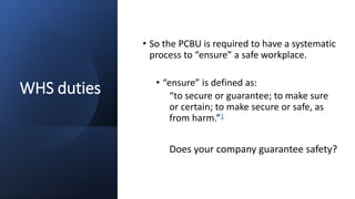 Contractor management slides #1 unit1& 2 | PPTX