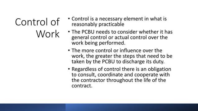 Contractor management slides #1 unit1& 2 | PPTX