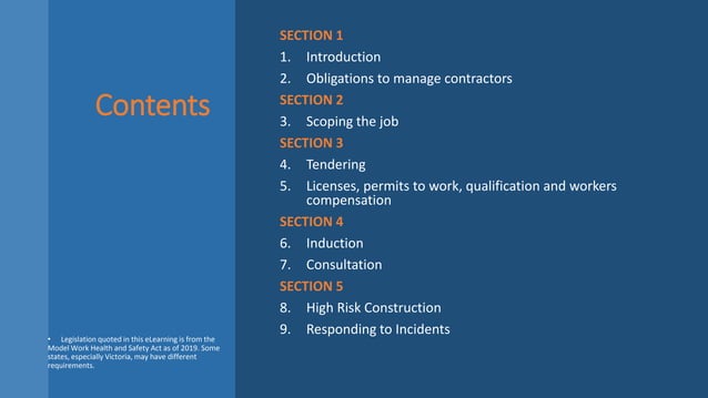 Contractor management slides #1 unit1& 2 | PPTX