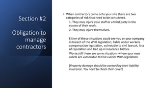 Contractor management slides #1 unit1& 2 | PPTX