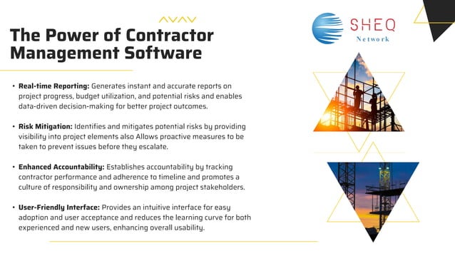 Efficient Contractor Management System Software | PPT