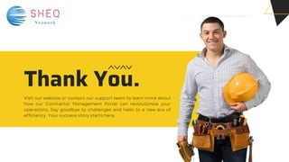 Efficient Contractor Management System Software | PPT