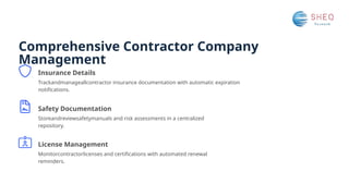 Best Contractor Management Software for Safety and Compliance | PPT