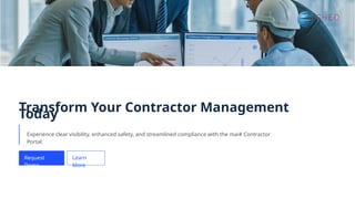 Best Contractor Management Software for Safety and Compliance | PPT