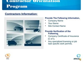 ARP contractor orientation | PPT