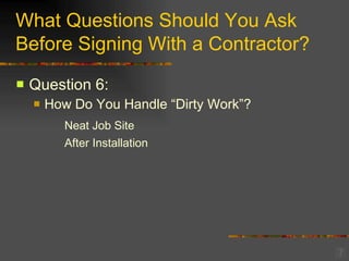 Contractor Presentation | PPT