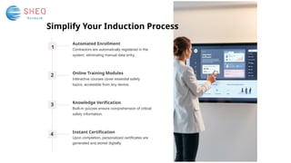 Contractor Induction Software: Your Solution for Safety Induction | PPT