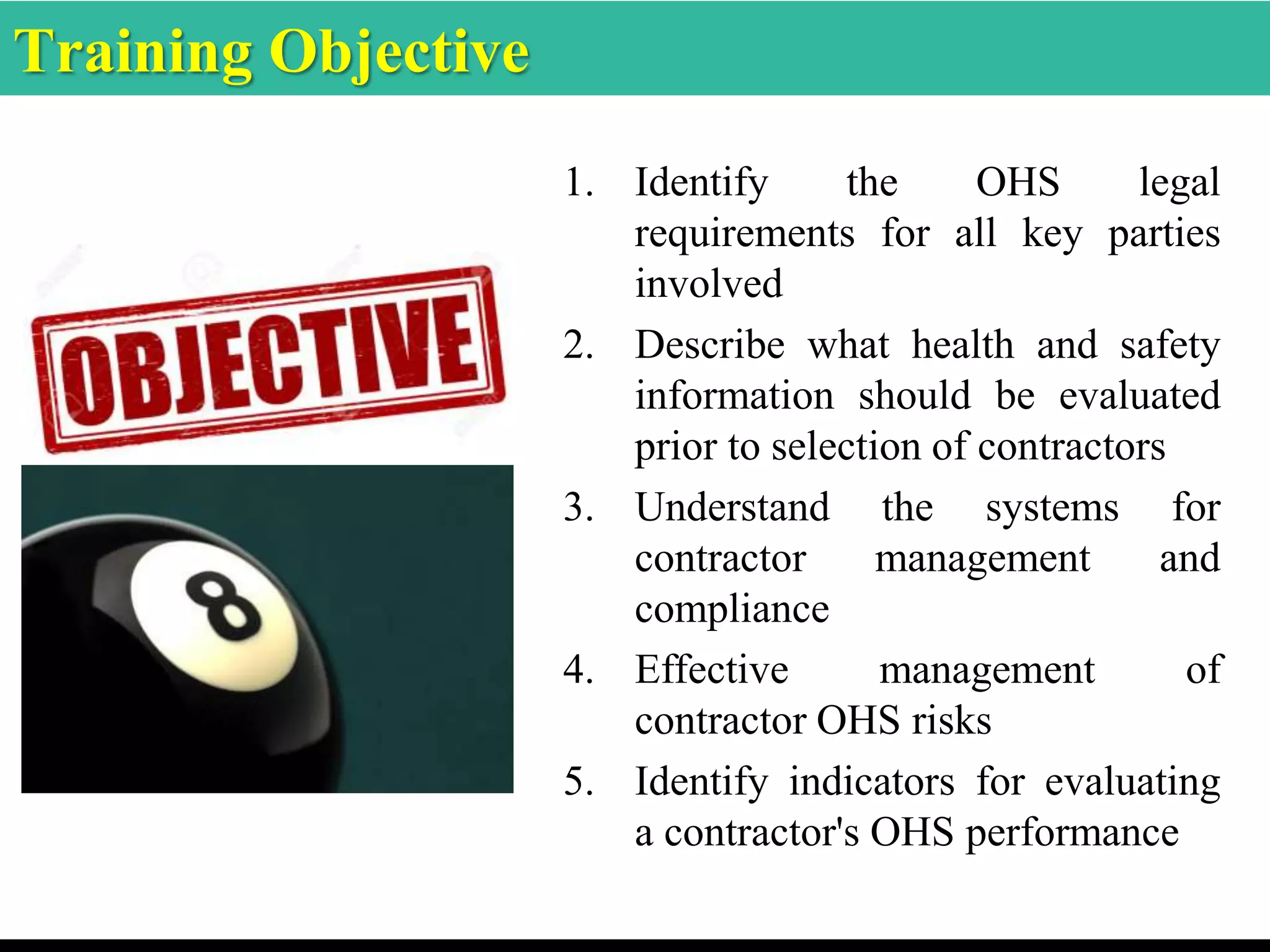 Contractor safety management system | PPSX