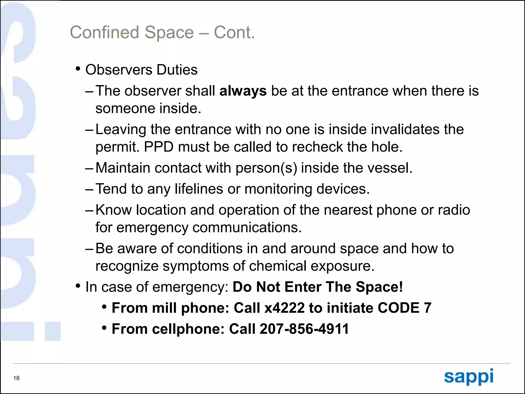 Contractor Safety Orientation - Sappi.ppt