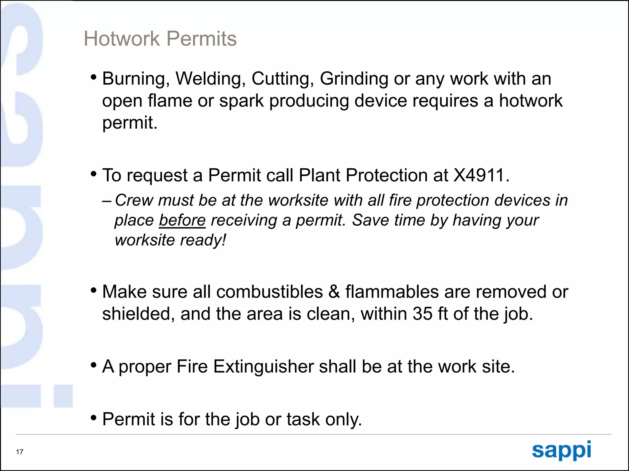 Contractor Safety Orientation - Sappi.ppt