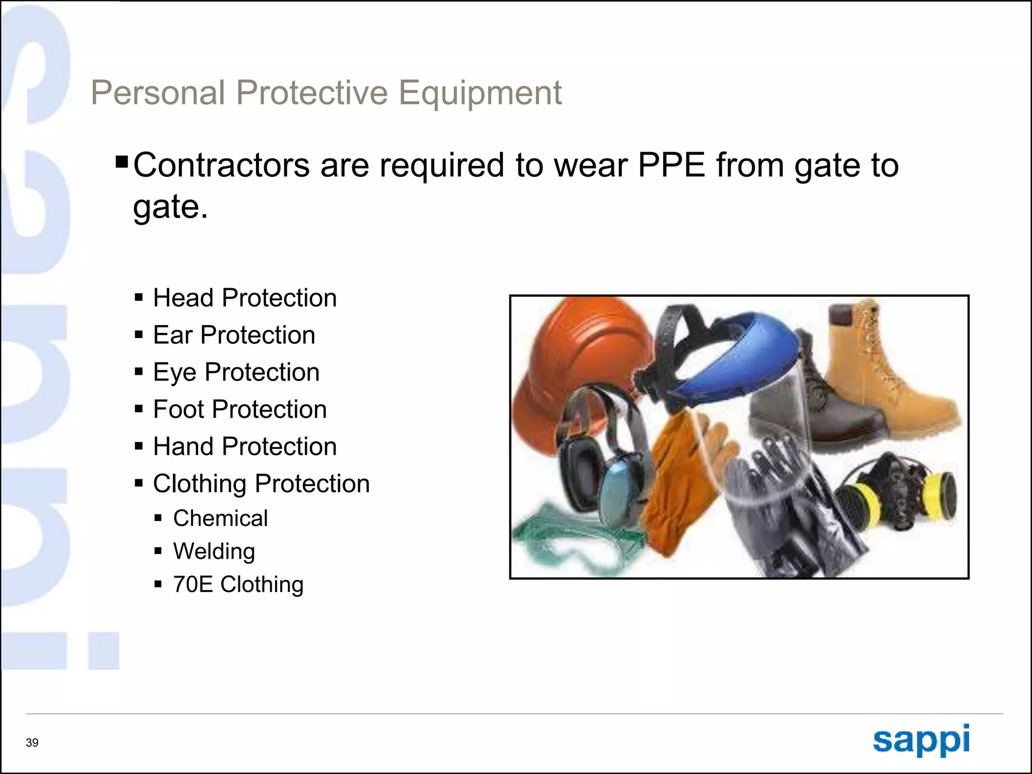 Contractor Safety Orientation - Sappi.ppt