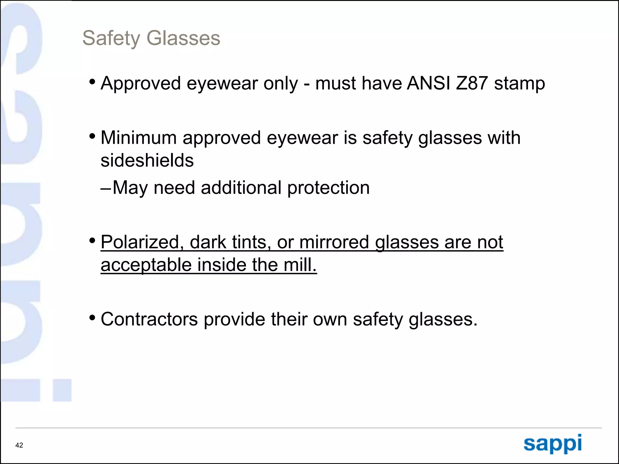 Contractor Safety Orientation - Sappi.ppt