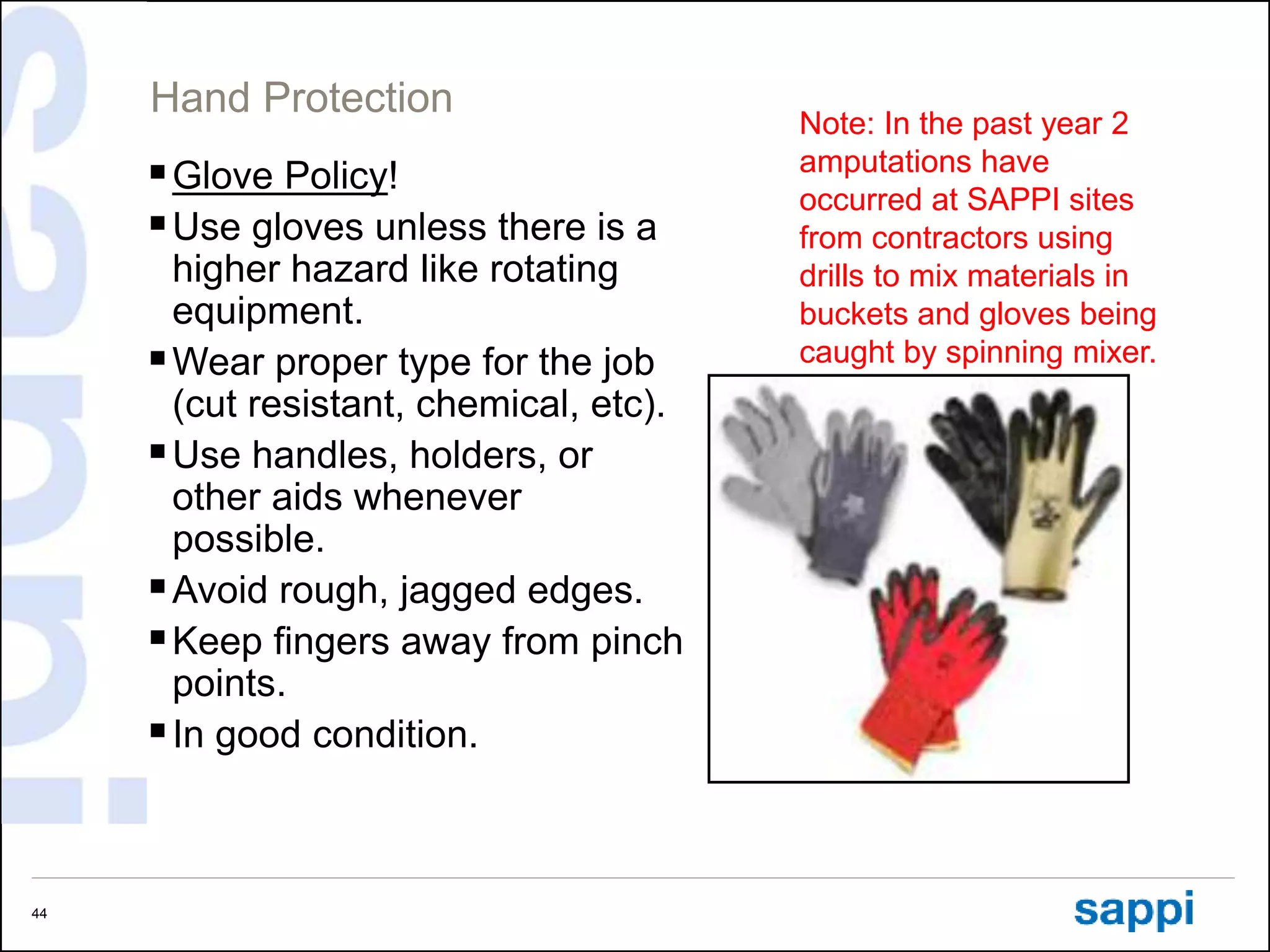 Contractor Safety Orientation - Sappi.ppt