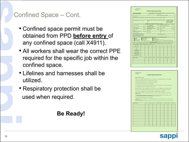 Contractor Safety Orientation - Sappi.ppt | First Aid | Injuries