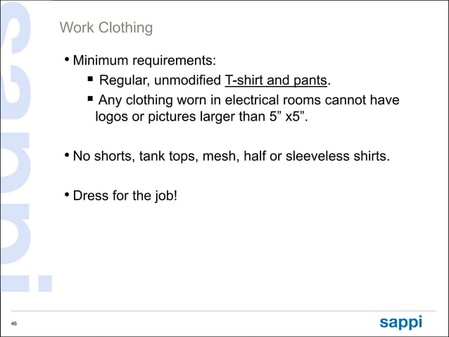 Contractor Safety Orientation - Sappi.ppt | First Aid | Injuries