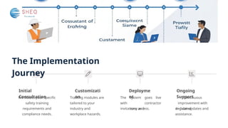Comprehensive Online EHS and Safety Induction Training Software | PPTX