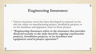Contractors all risk insurance | PPTX