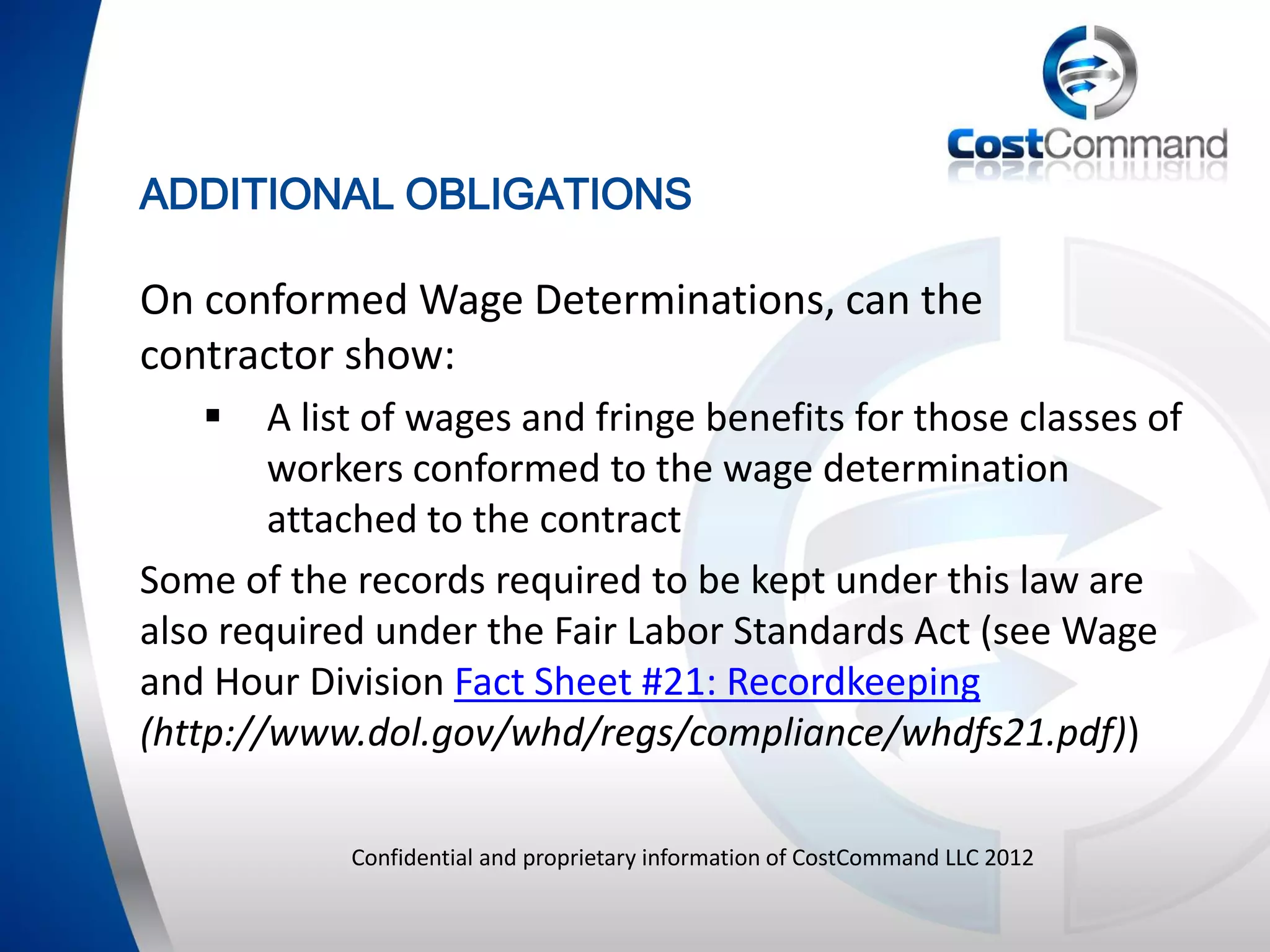 Contractor sca compliance checklist | PDF