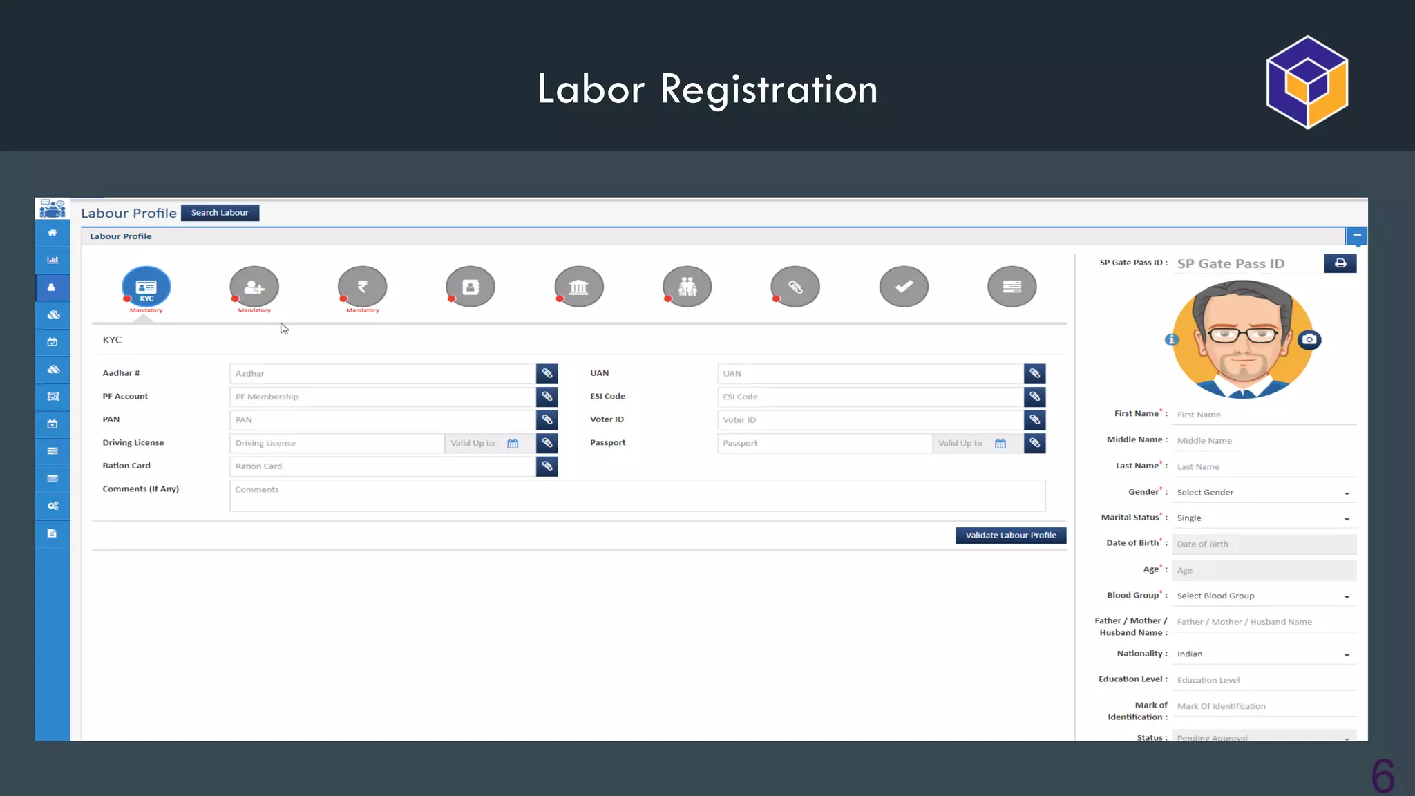 Contractor workforce management system | PPT