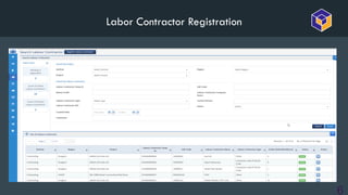 Contractor workforce management system | PDF