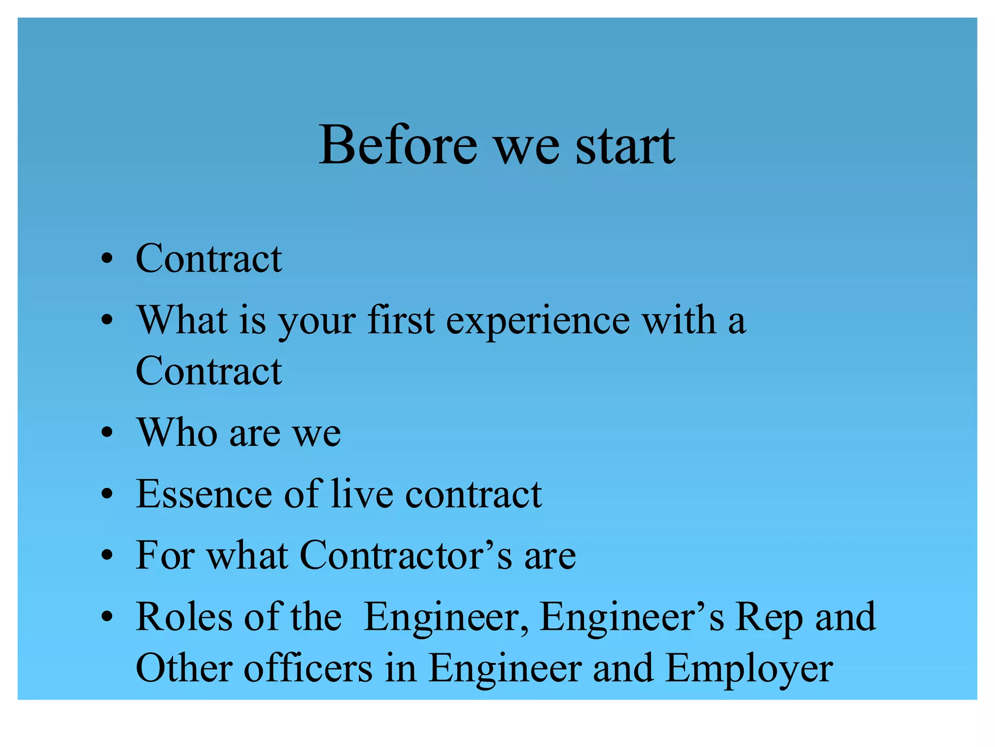 Contract payment and variation | PDF