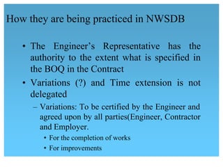 Contract payment and variation | PDF