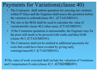 Contract payment and variation | PDF