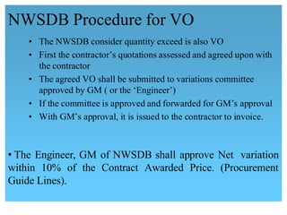 Contract payment and variation | PDF