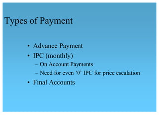 Contract payment and variation | PDF
