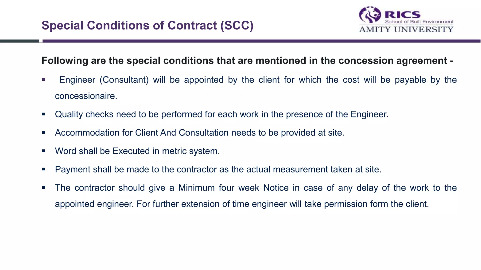 Contract presentation | PPTX