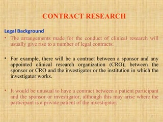 Contract research | PPT