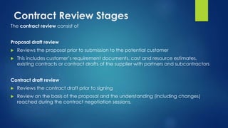Contract review | PPTX