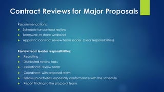 Contract review | PPTX