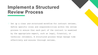 How to Review a Contract Faster and More Efficiently | PDF