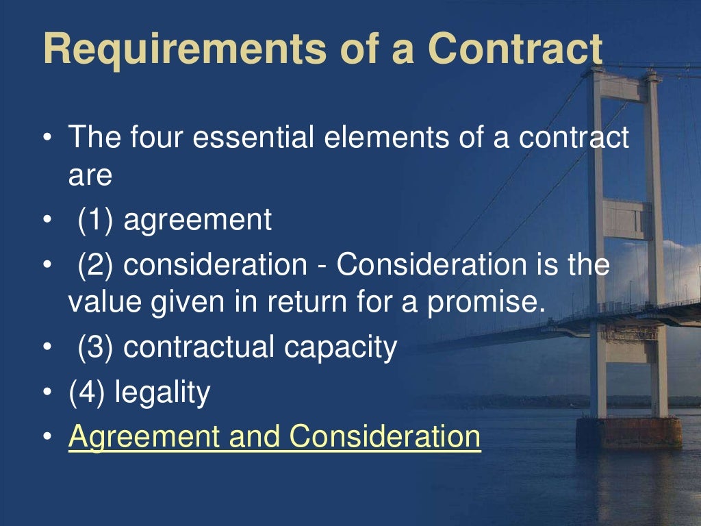 Contracts