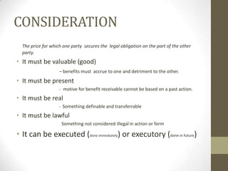 Contracts (CXC - CSEC) | PPTX